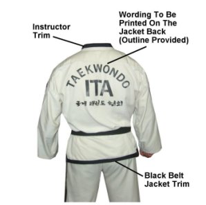 International TaeKwon-Do Assocication Uniform by Grand Master James S ...