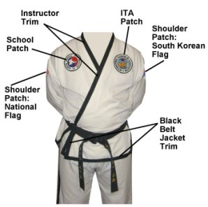 International TaeKwon-Do Assocication Uniform by Grand Master James S ...